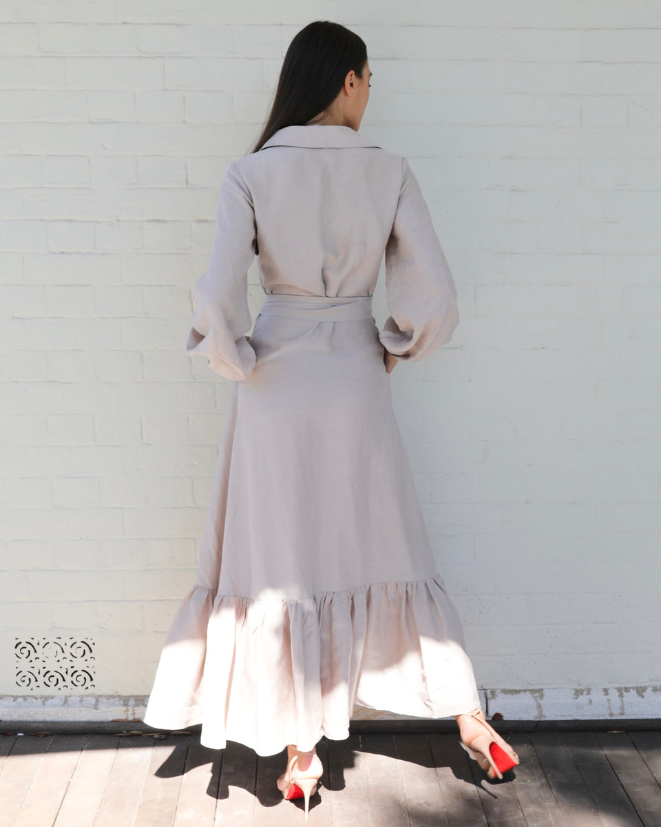 Audrey Dress - Silt – Integrity Boutique